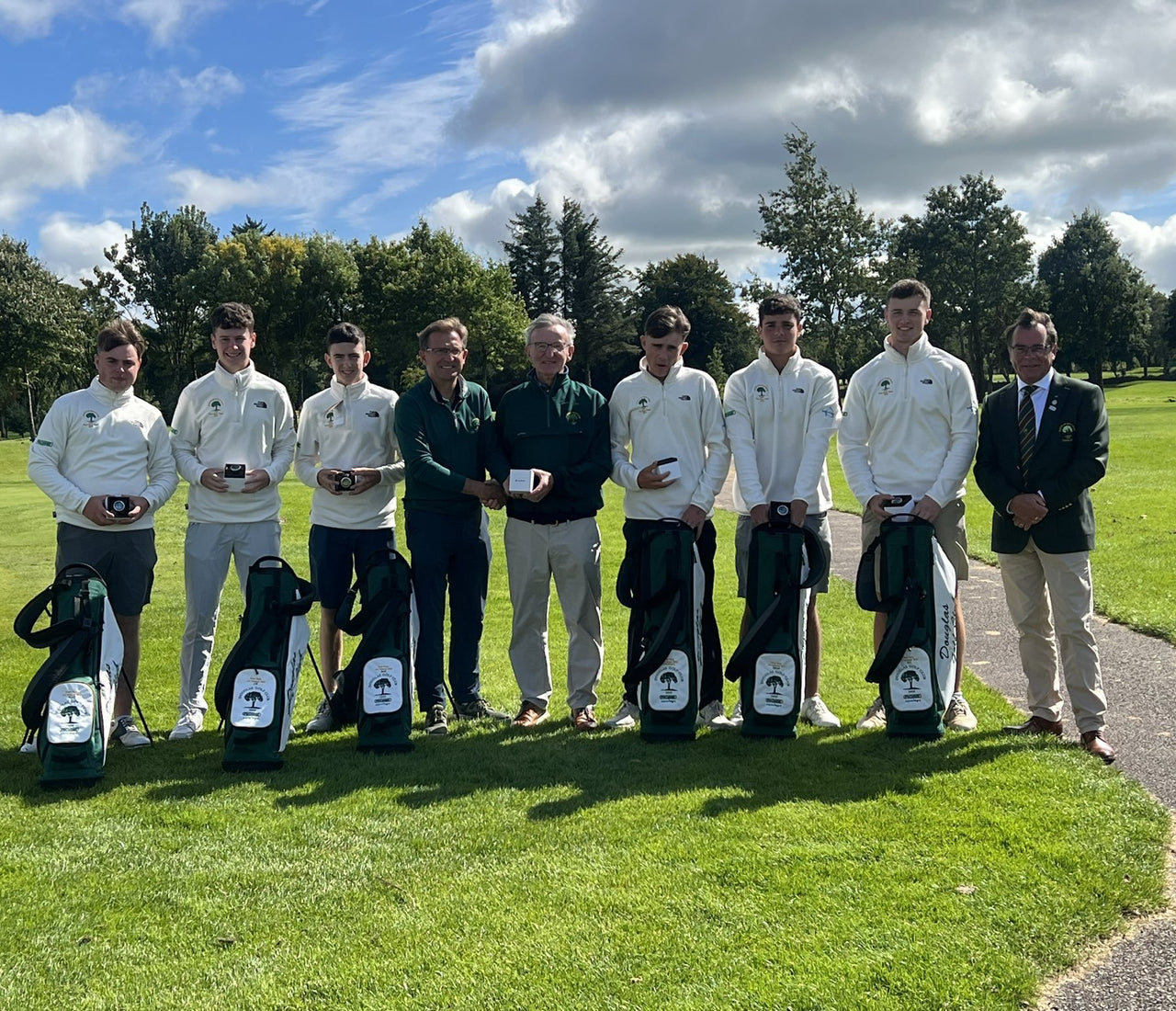 Aqualogic supports Douglas Golf Club Fred Daly panel